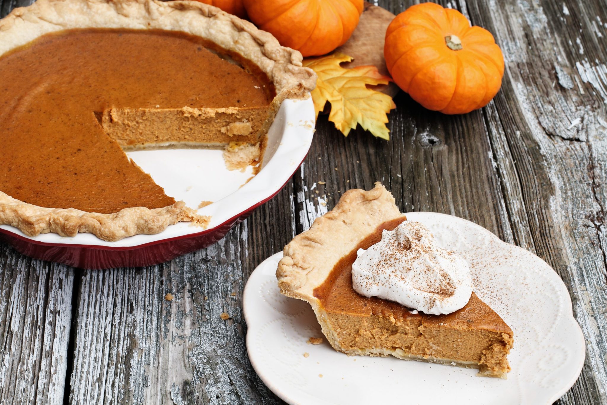 Pumpkin Molasses Pie