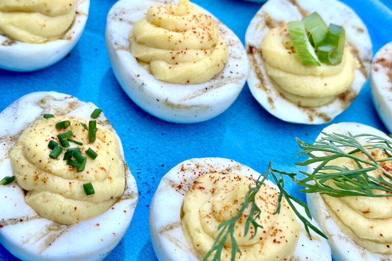 Grilled Deviled Eggs - BriarPatch Food Co-op